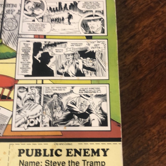 Playmates Toys | Toys | Dick Tracy Steve The Tramp Vintage Playmates ...